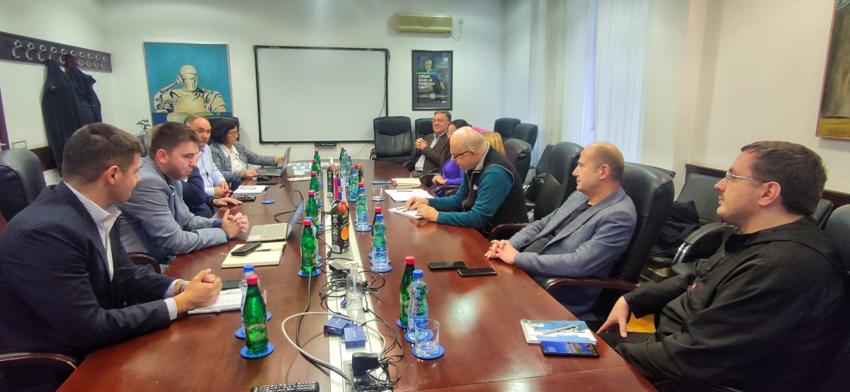 The visit of a delegation from the “Nikola Tesla” Institute of ...