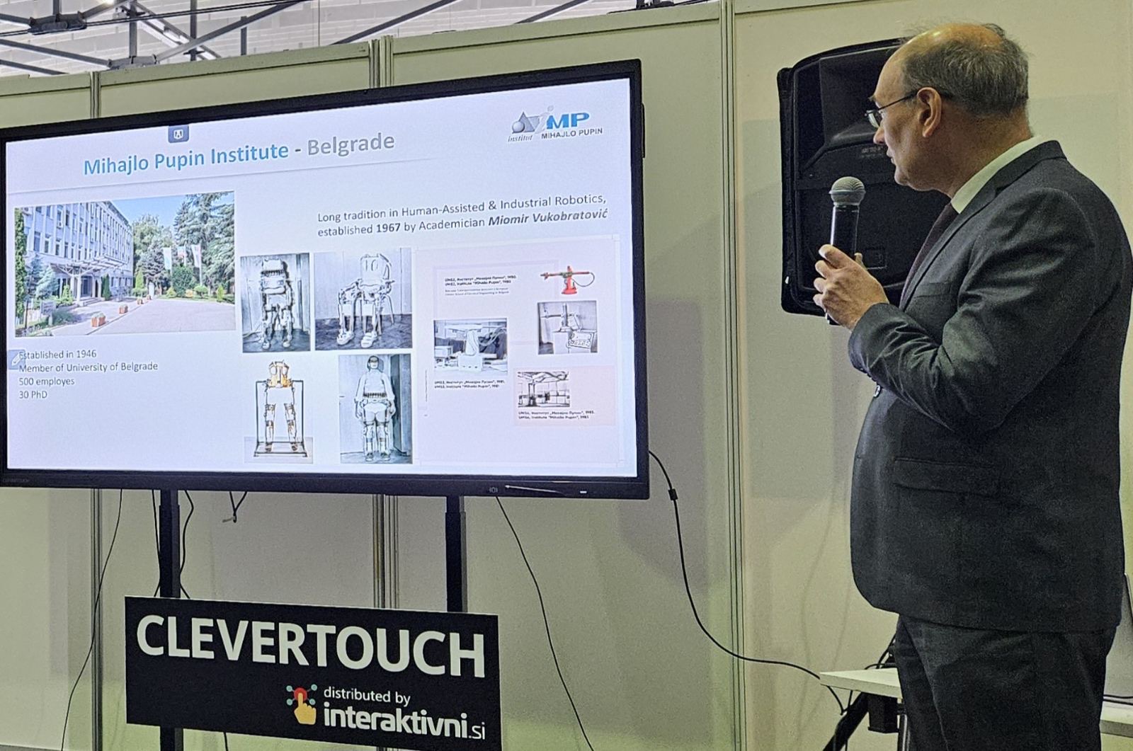 IMP Robotics Center at IFAM Fair in Slovenia – Institute Mihajlo Pupin